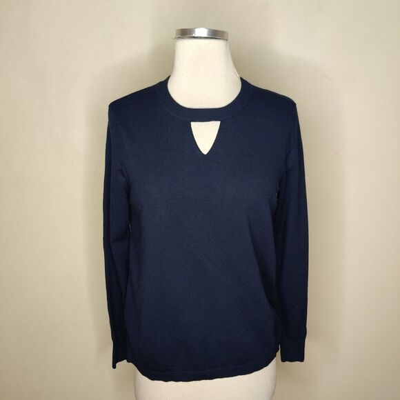 Karen Millen | Sweaters | Karen Millen Sweater Sheer Chiffon Back ...